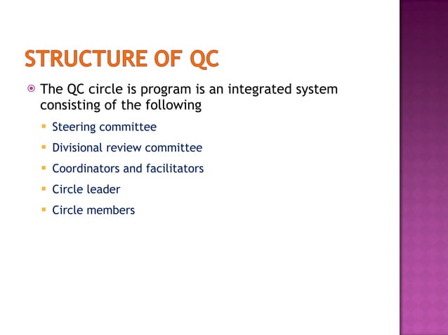Quality control circle presentation | PPT