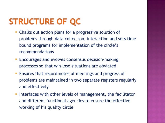 Quality control circle presentation | PPT