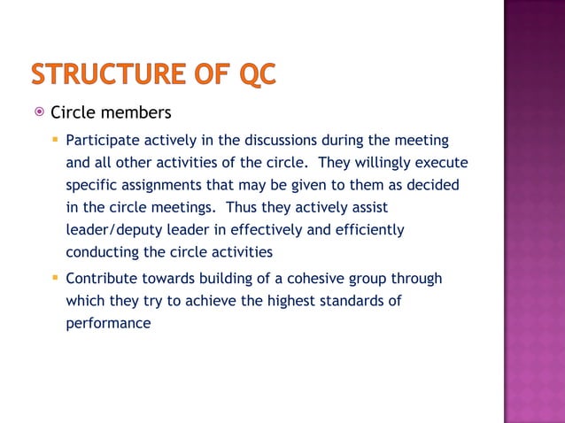 Quality control circle presentation | PPT