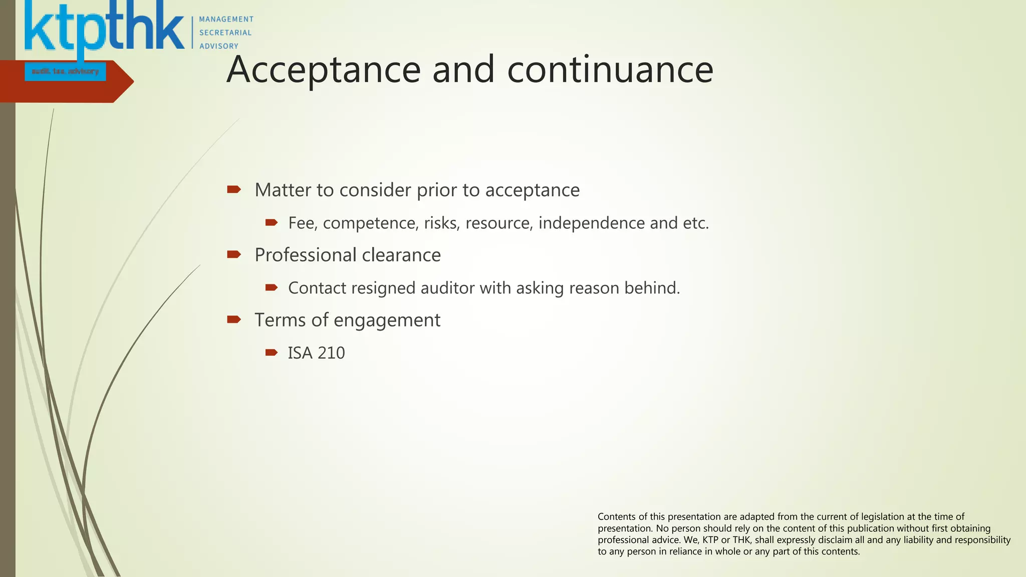 ISQC 1 / ISA 220 Quality control | PPTX