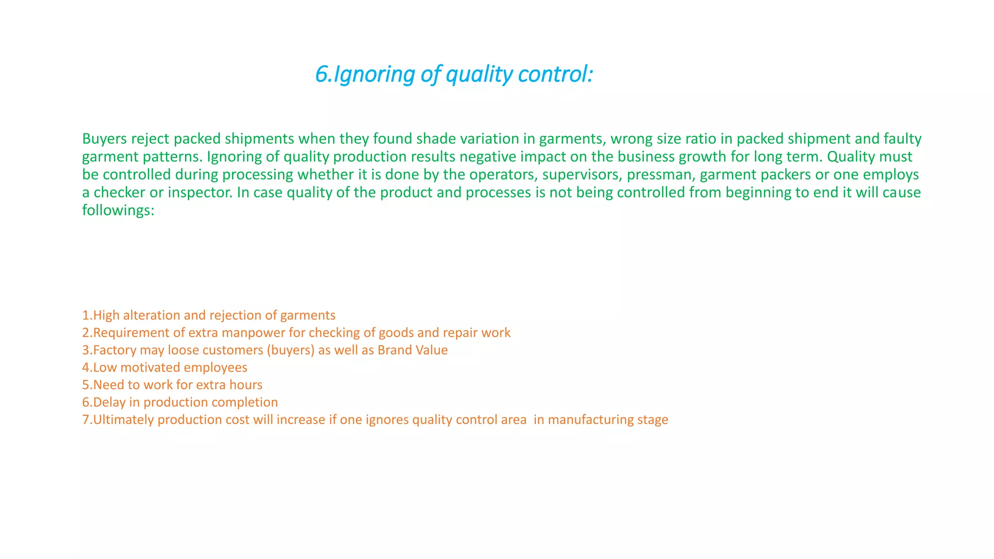 Quality control | PPTX