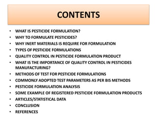 Quality Control For Pesticide Formulation Products PG2345.pptx