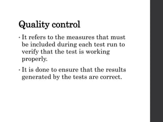 Quality Control | PPTX