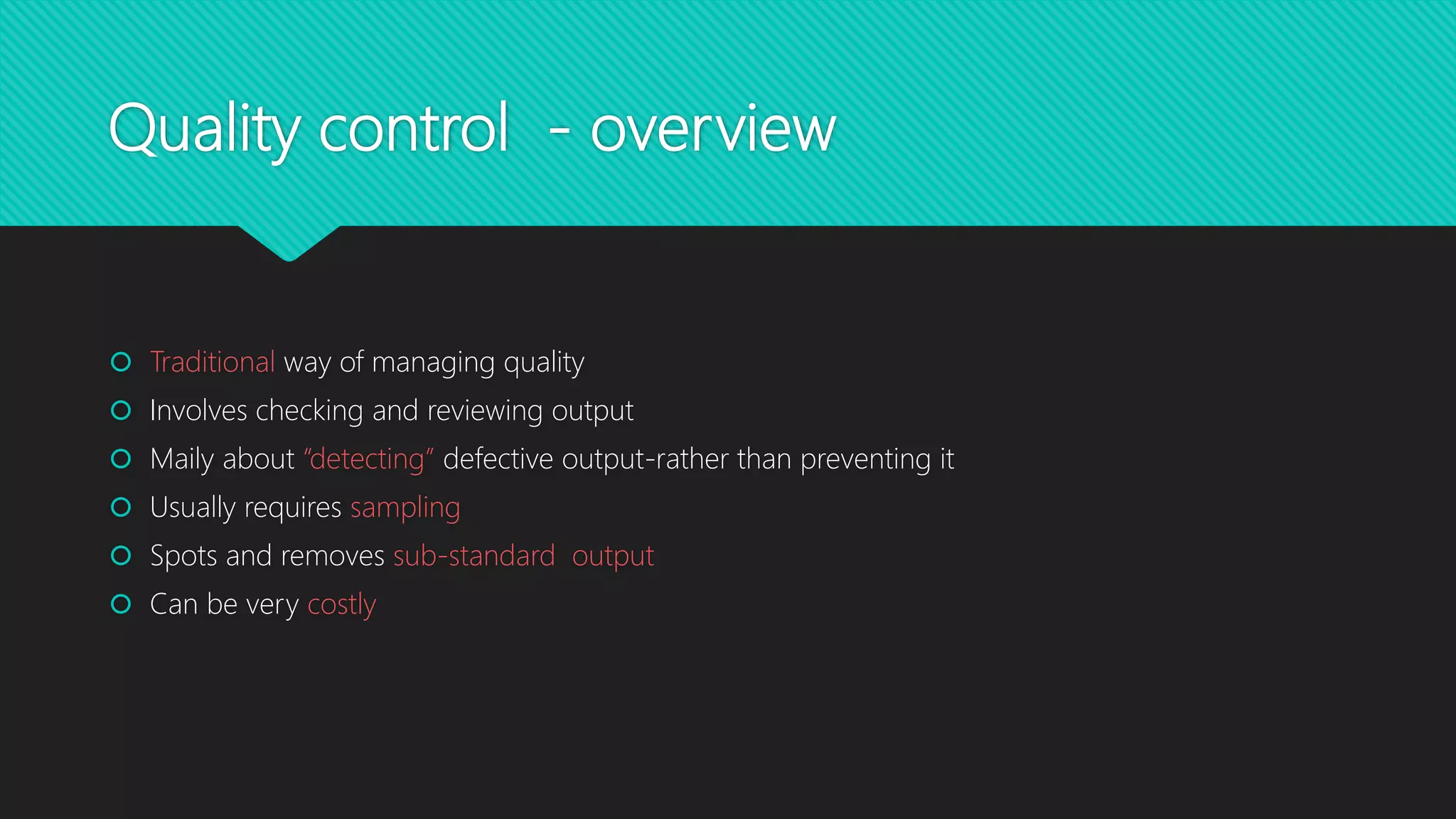 Quality control in biscuits | PPTX