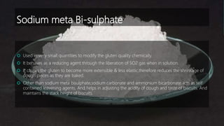 Quality control in biscuits | PPTX