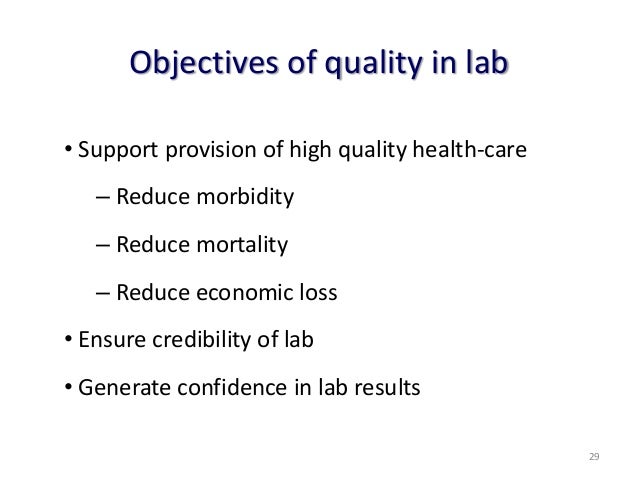 Quality control in clinical laboratory