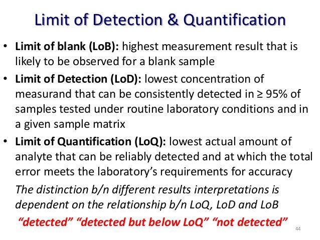 Quality control in clinical laboratory