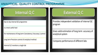 Quality Control In Clinical Laboratory | PPTX