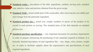 Quality control in food production | PPTX