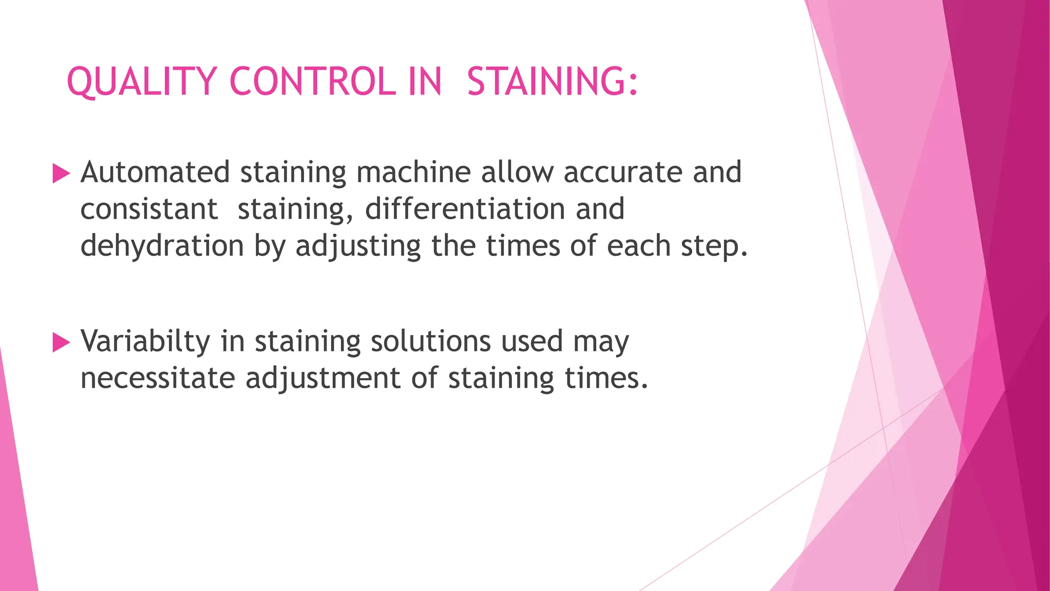 QUALITY CONTROL IN HISTOPATHOLOGY-MICROTOMY ,STAINING ,REPORTING.pptx