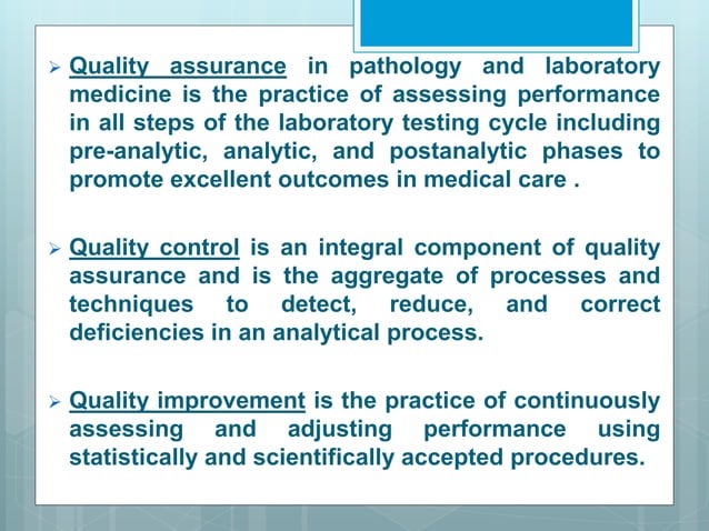 Quality Control In Histopathology Dr.Rami amawi.pptx | Cancer | Diseases and Conditions