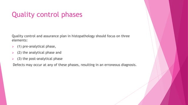 Quality control in Histopathology Lab.pptx | Medical Tests | Medical Health