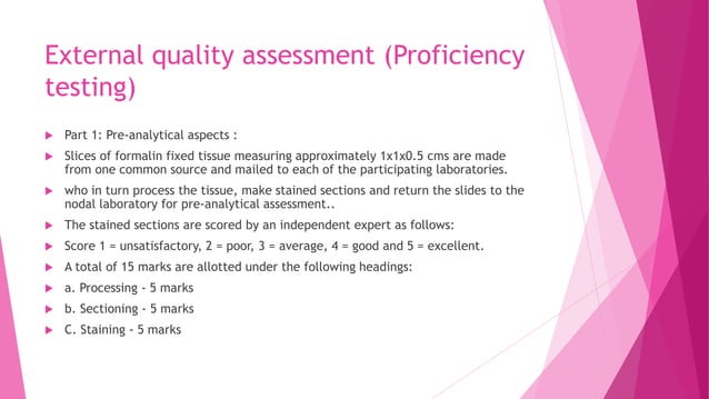 Quality control in Histopathology Lab.pptx | Medical Tests | Medical Health