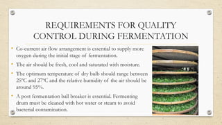 quality control in tea production and processing | PPTX