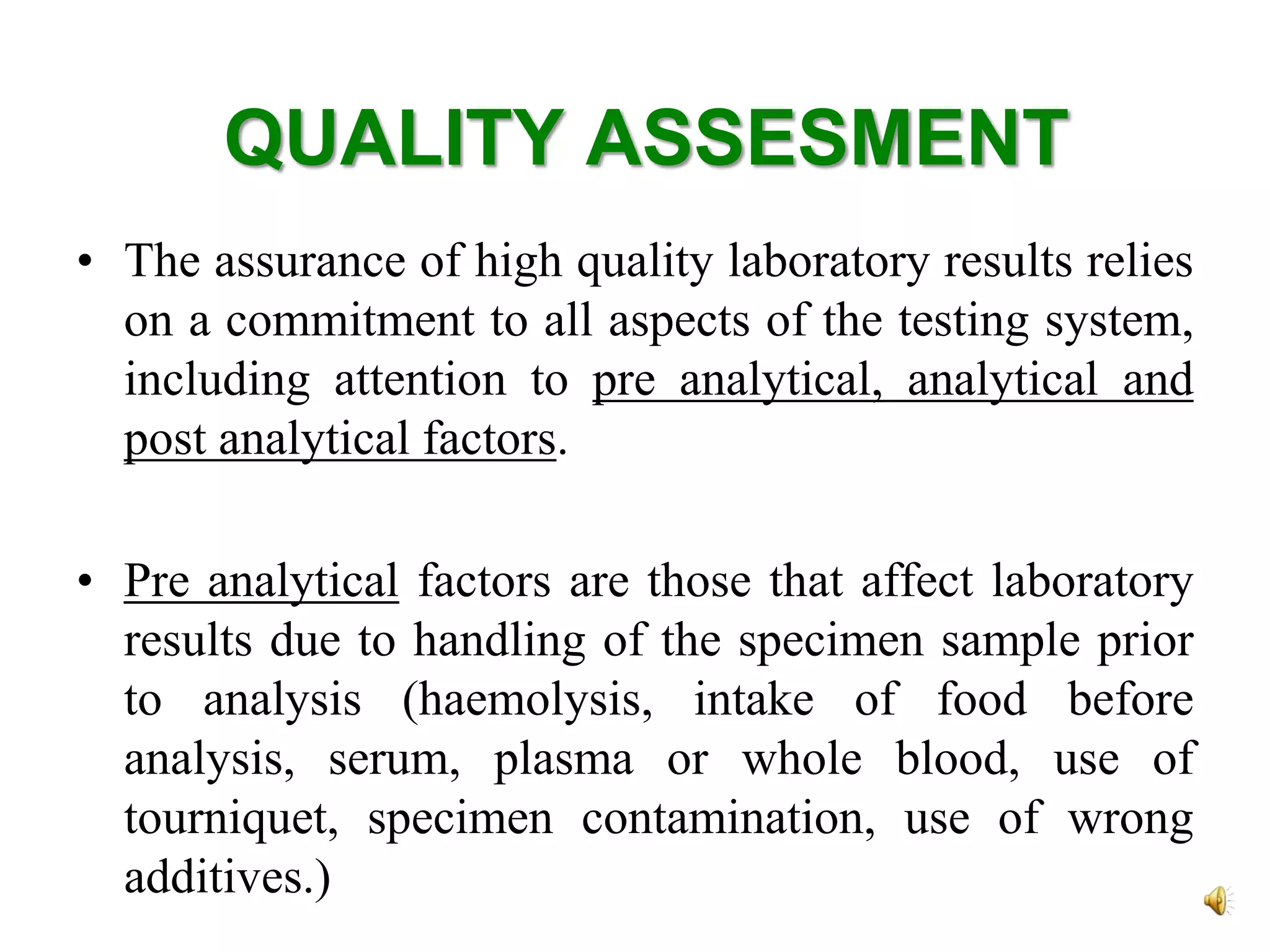 Quality control lecture 2, paramedical students, srmsims bareilly | PPT