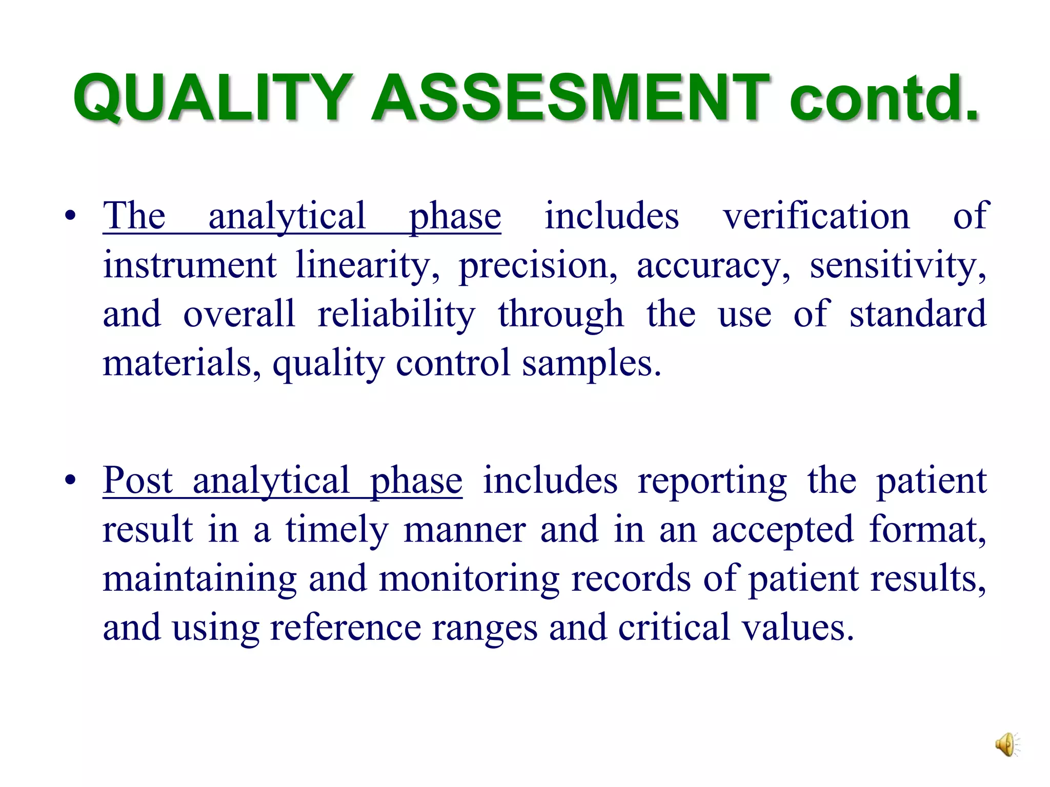 Quality control lecture 2, paramedical students, srmsims bareilly | PPT