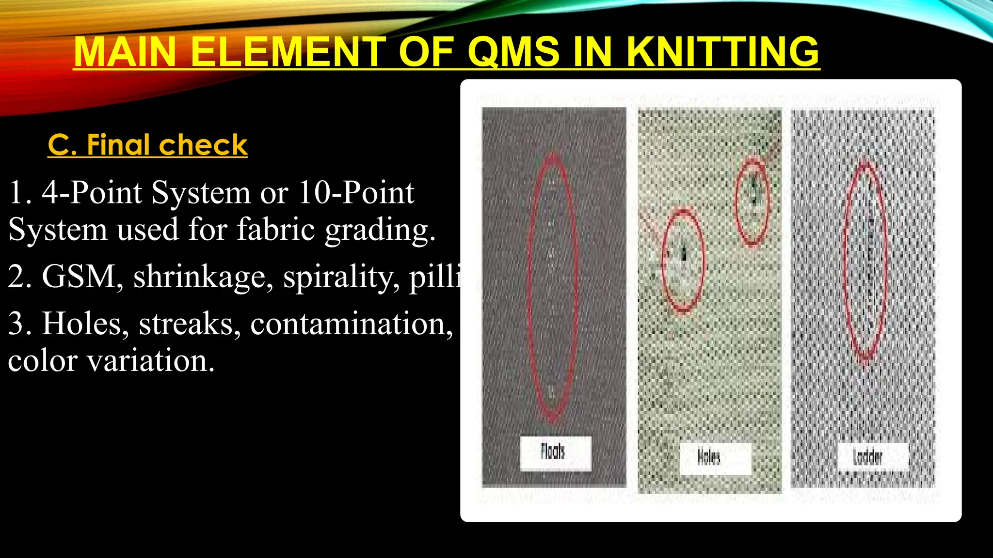 Quality control managment-.pptx.Improve. | PPT