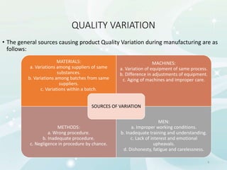 Quality control measures in pharmaceutical industry | PPTX