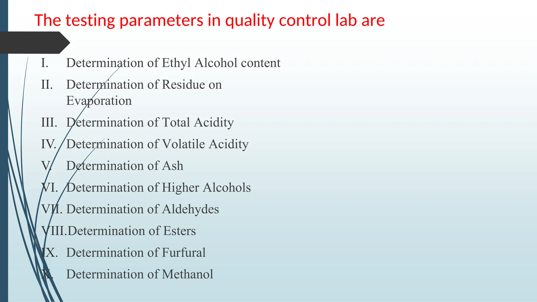 Quality Control of Beer QC parameters .pptx