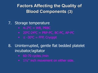 Quality Control of Blood components.ppt
