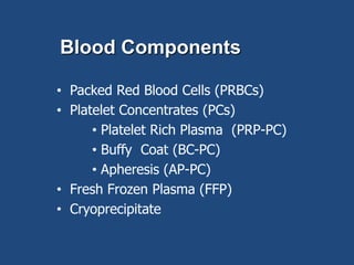 Quality Control of Blood components.ppt