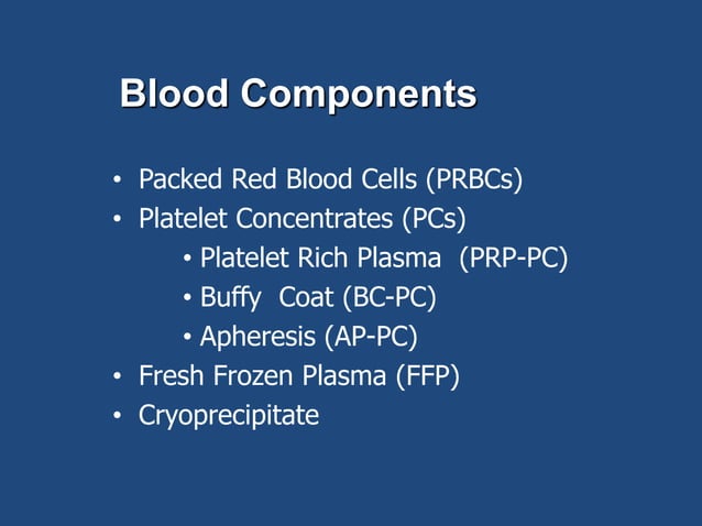 Quality Control of Blood components.ppt