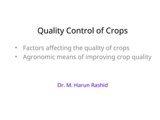 Quality control of crops (23-10-2017).ppt