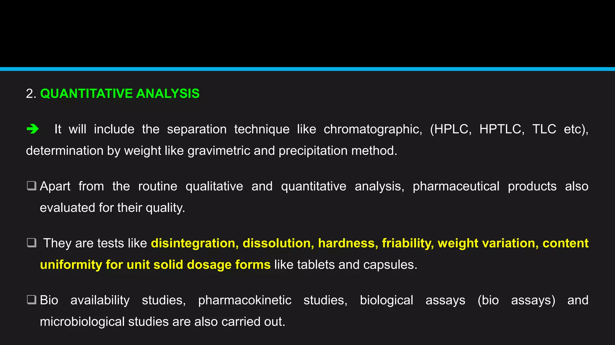 Quality control of drugs and pharmaceuticals | PPTX
