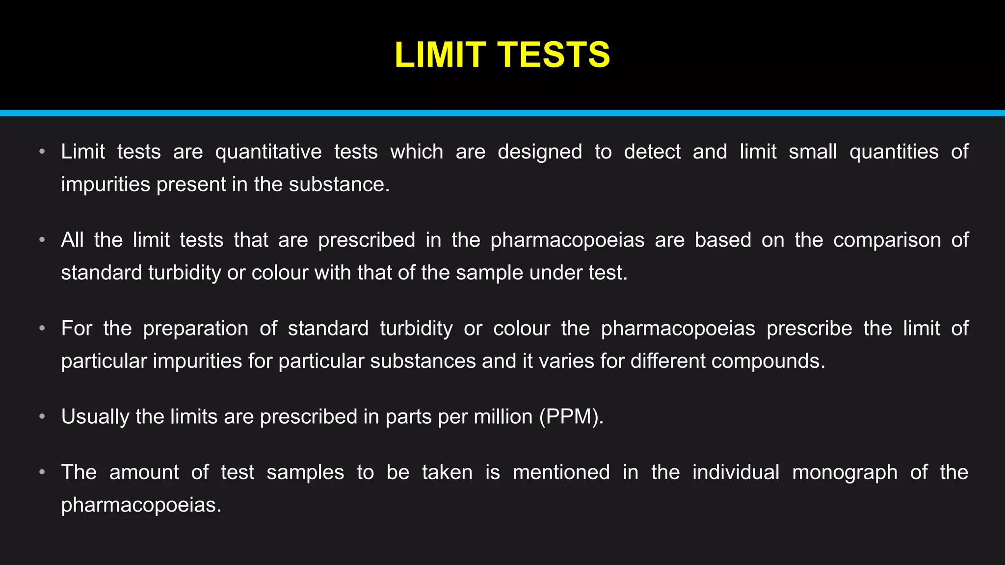 Quality control of drugs and pharmaceuticals | PPTX