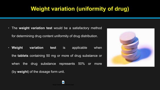 Quality control of drugs and pharmaceuticals | PPTX