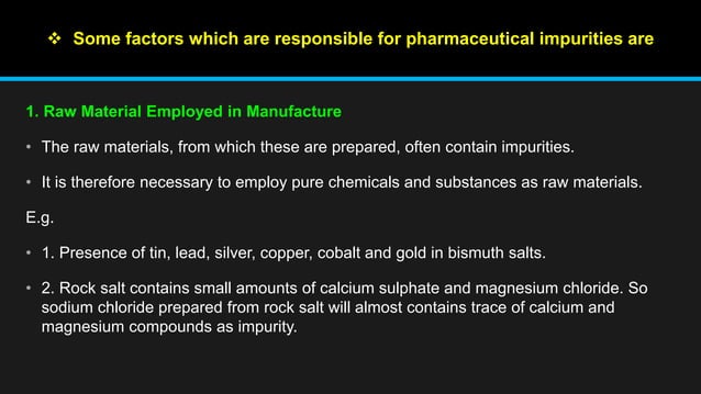 Quality control of drugs and pharmaceuticals | PPTX