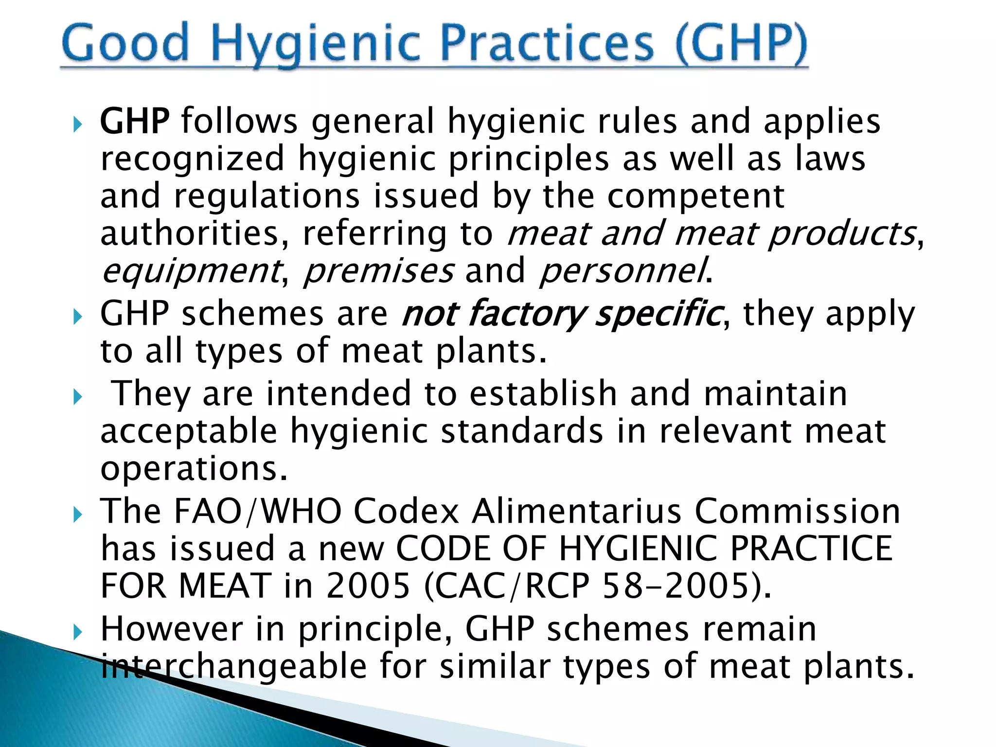 Quality control of meat and chicken | PPTX