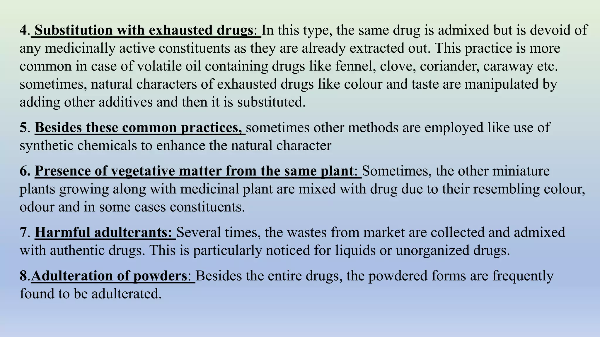 QUALITY CONTROL OF DRUGS OF NATURAL ORIGIN | PDF