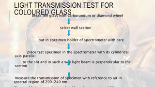 Quality control of packaging material | PPTX