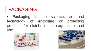 Quality control of packaging material | PPTX