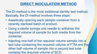 Quality control of parentrals | PPTX