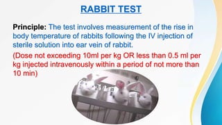 Quality control of parentrals | PPTX