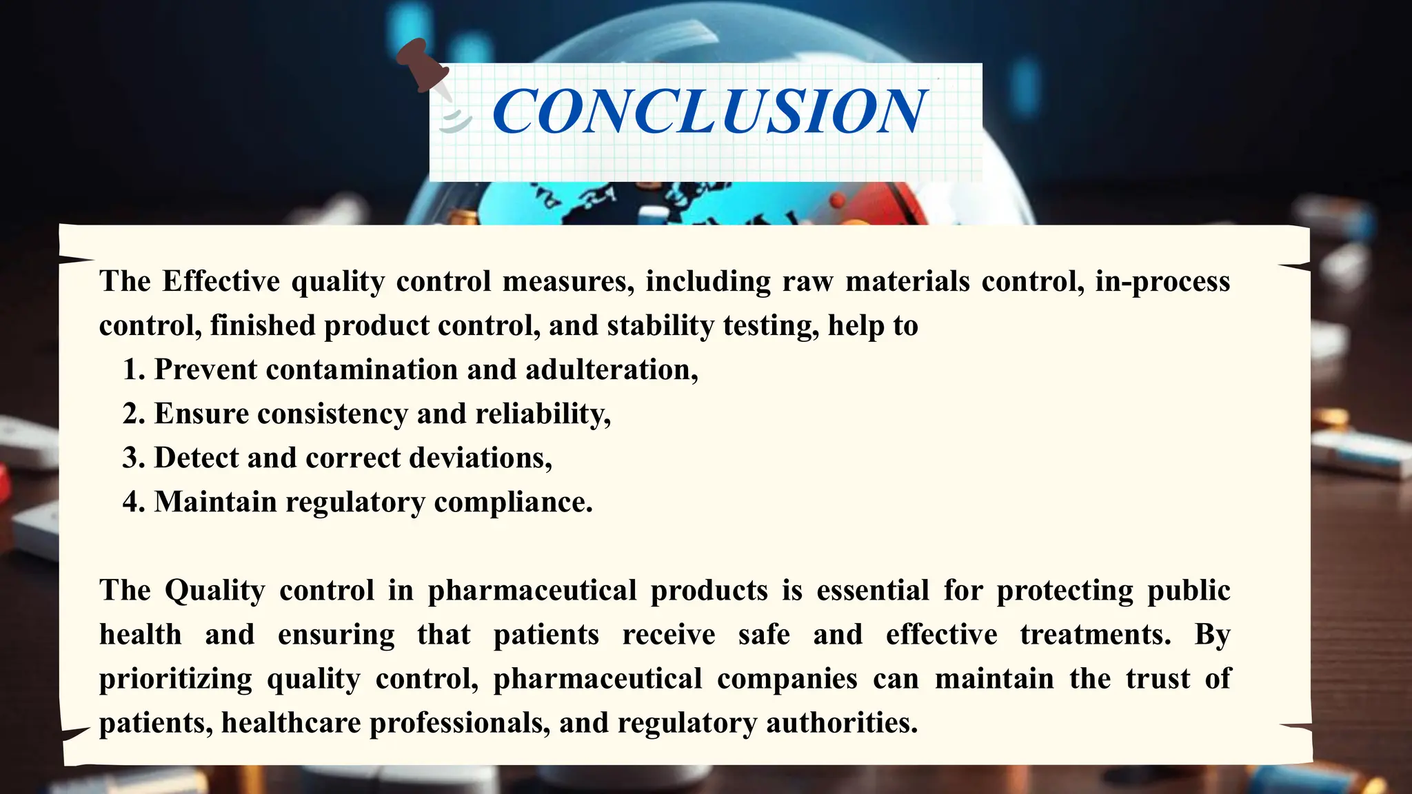 Quality Control of Pharma Products and their importance.pdf