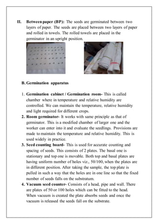 Quality control of seeds | DOCX