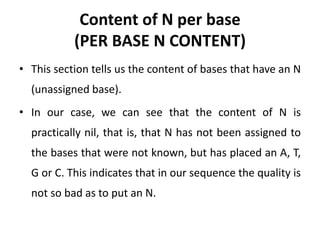 Quality control of sequencing with fast qc obtained with | PDF