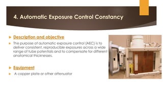 Quality Control of X-ray.pdf Presentation | PDF