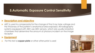 Quality Control of X-ray.pdf Presentation | PDF