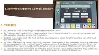 Quality Control of X-ray.pdf Presentation | PDF