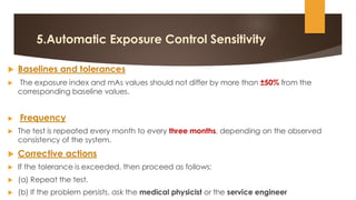 Quality Control of X-ray.pdf Presentation | PDF