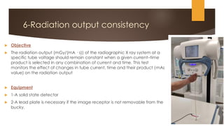 Quality Control of X-ray.pdf Presentation | PDF