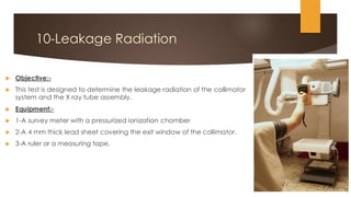 Quality Control of X-ray.pdf Presentation | PDF