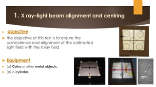 Quality Control of X-ray.pdf Presentation | PDF