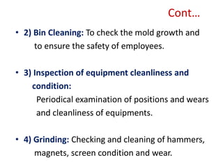 Quality control in poultry feed manufacturing | PPTX