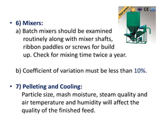 Quality control in poultry feed manufacturing | PPTX