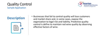 Quality Control Predictive Analytics Use Case - Smarten | PPT
